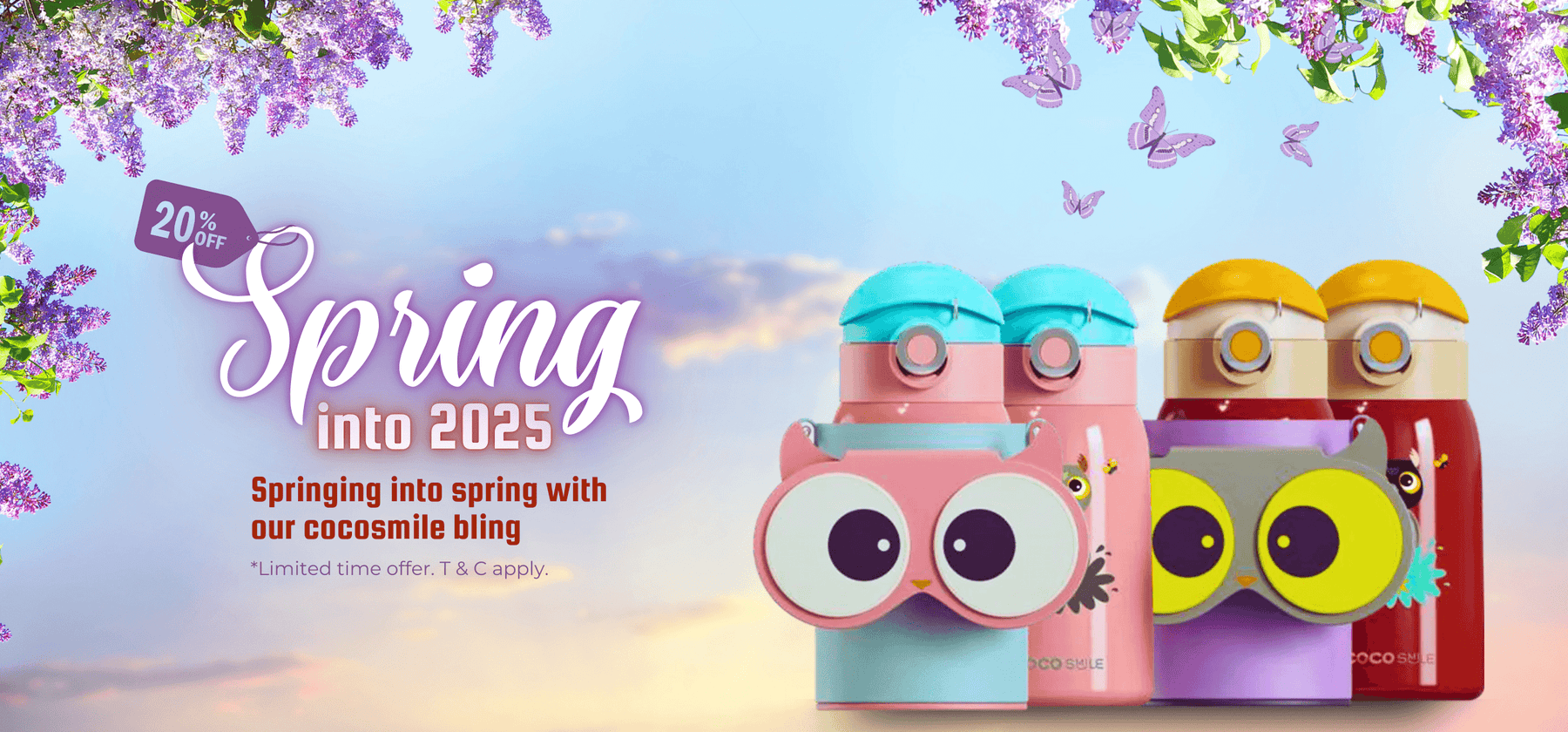 CocoSmile Cups – Stylish & Durable Water Bottles for All